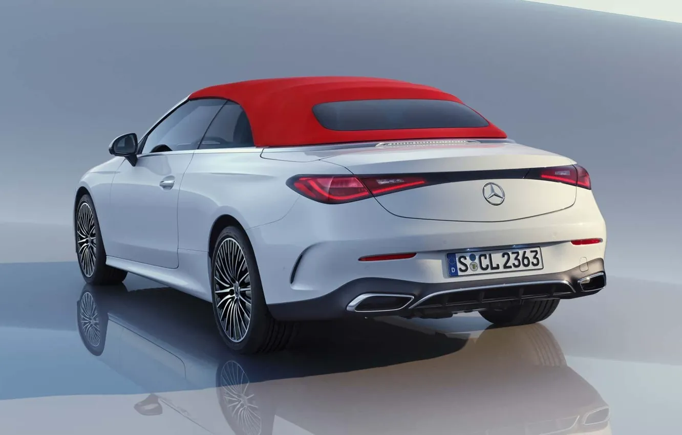 Wallpaper Mercedes-Benz, convertible, rear view, Cabriolet, 2023, CLE ...