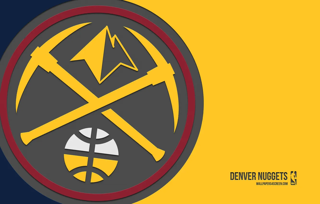 Wallpaper logo, basketball, NBA, Nuggets, Denver, Denver Nuggets for ...