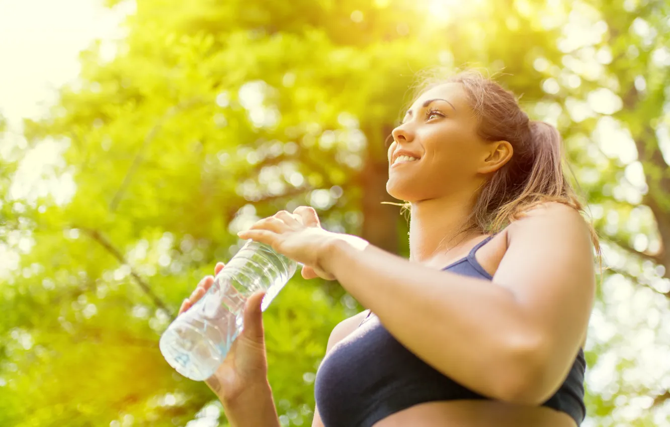 Wallpaper smile, fatigue, Running, tiredness, jogging, hydration, water ...