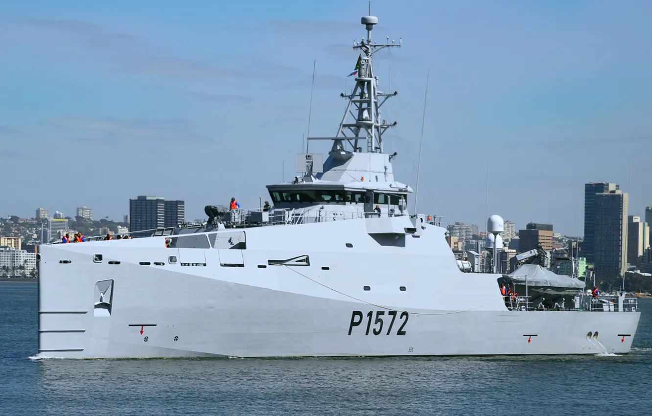 Wallpaper South Africa, patrol ship, SAS King Shaka Zulu for mobile and ...