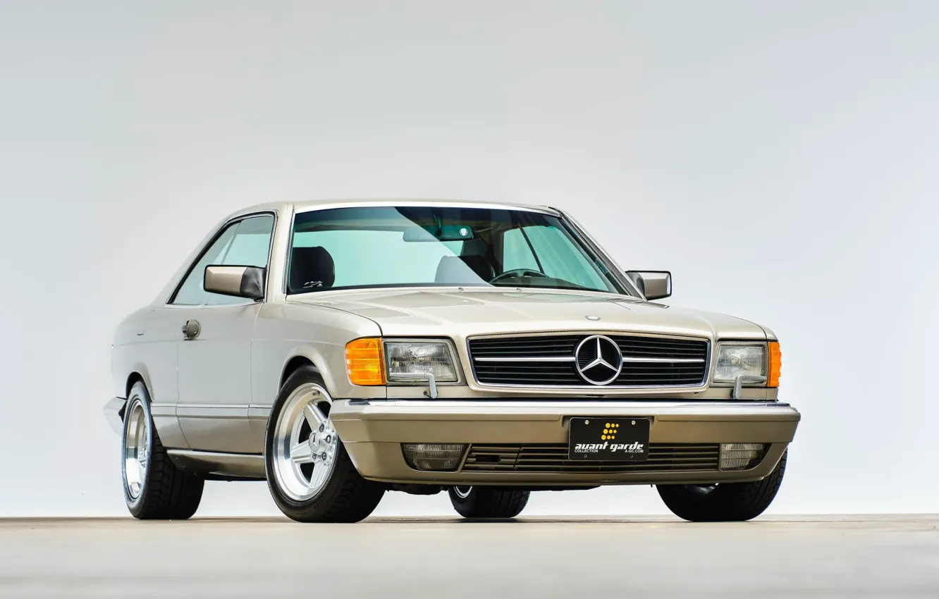 Wallpaper COUPE, Mercedes - Benz, C126, 560SEC for mobile and desktop ...