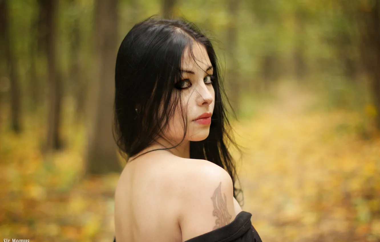 Wallpaper women, back, outdoor for mobile and desktop, section девушки ...