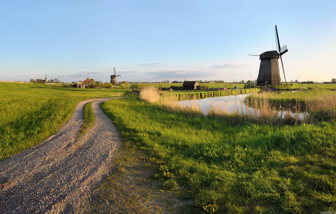 Wallpaper city, nature, town for mobile and desktop, section пейзажи ...