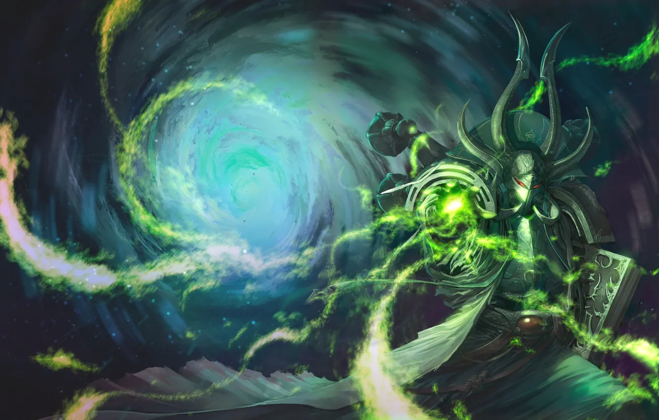 Wallpaper magic, magic, chaos, chaos, the sorcerer, Warhammer ...