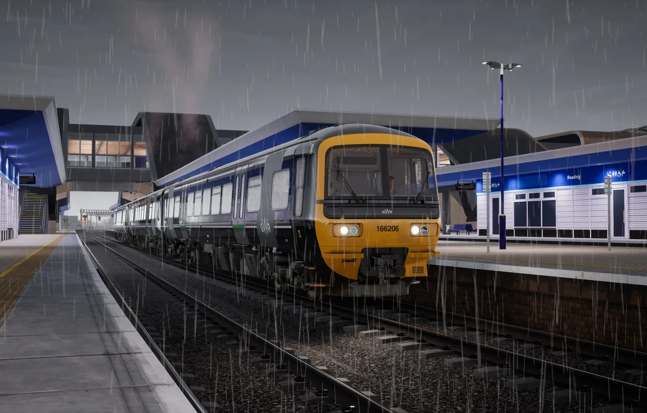 Wallpaper train, railroad, locomotive, UK, Great Britain, Train Sim ...