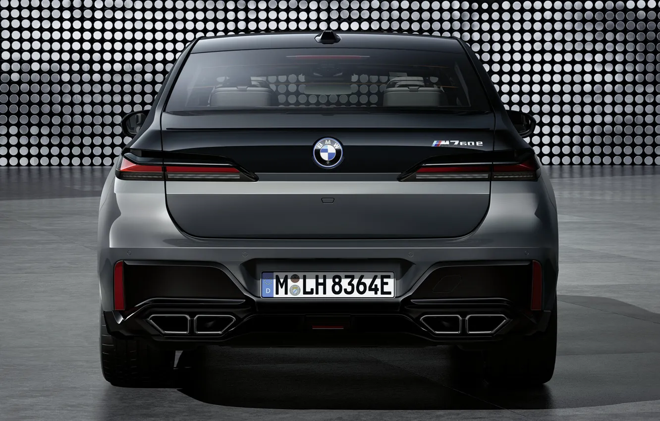 Wallpaper sedan, rear view, BMW M760e images for desktop, section bmw ...