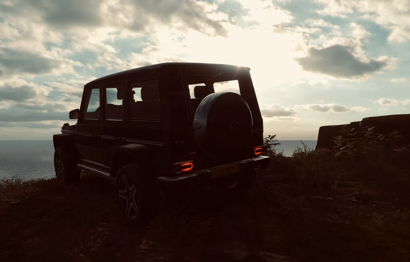 Wallpaper game, Mercedes Benz, landscape, AMG, mountain, Offroad, Natur ...