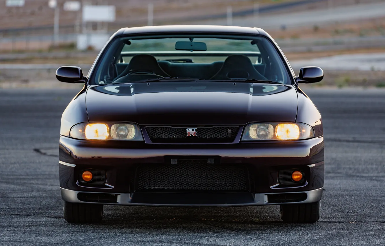 Wallpaper Nissan, GT-R, Skyline, front, R33, Nissan Skyline GT-R for ...