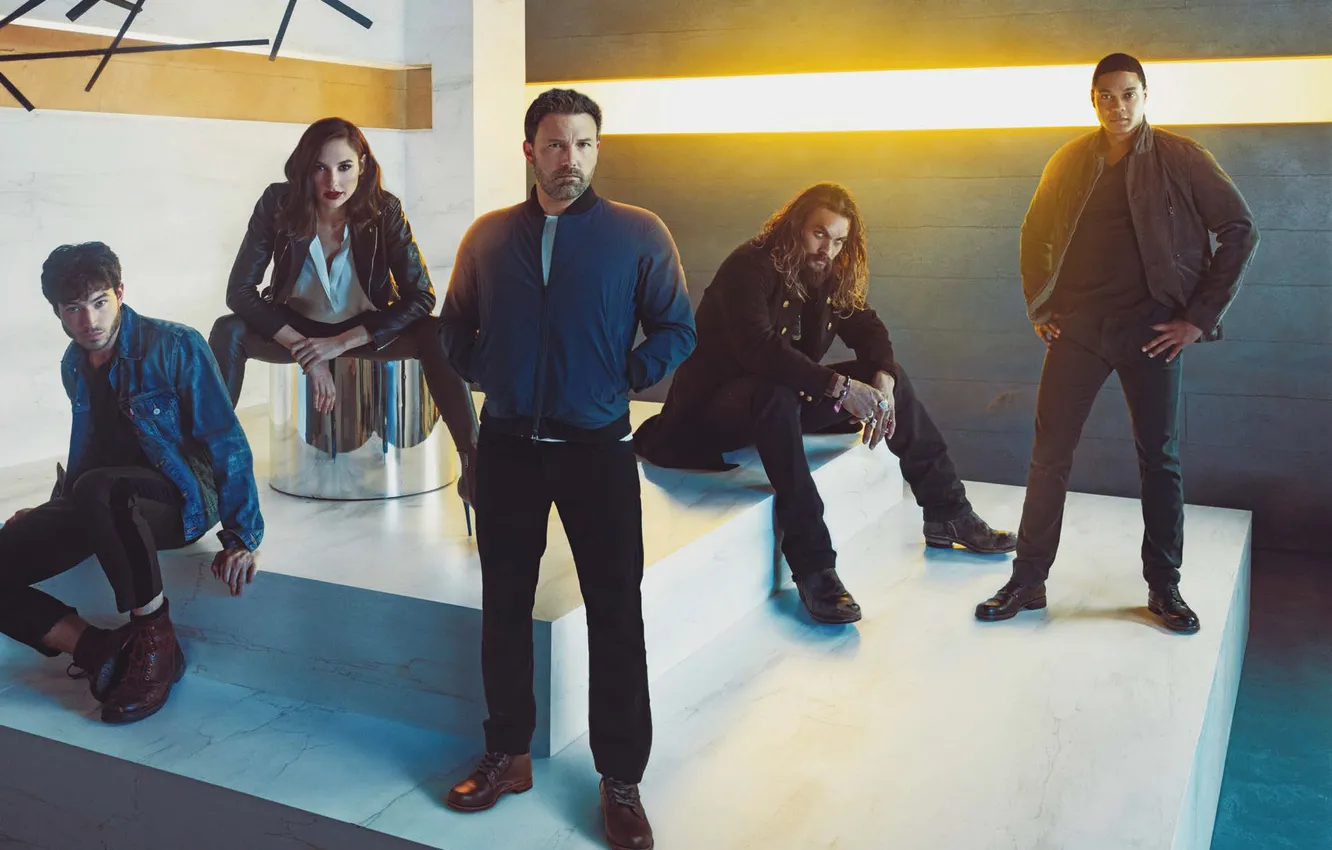 Wallpaper actor, Wonder Woman, Batman, Ben Affleck, cyborg, Bruce Wayne ...