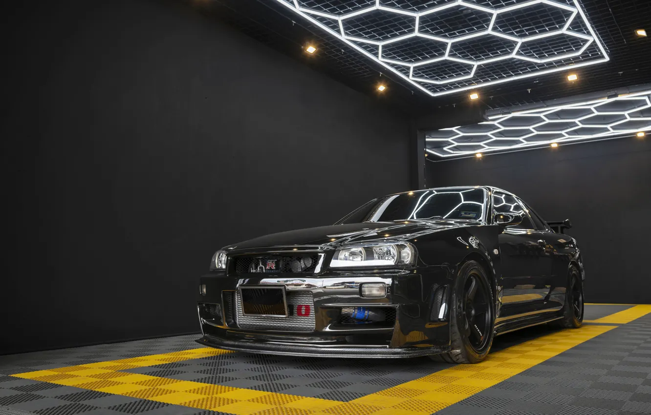 Wallpaper GT-R, Skyline, R34, V-spec II images for desktop, section ...