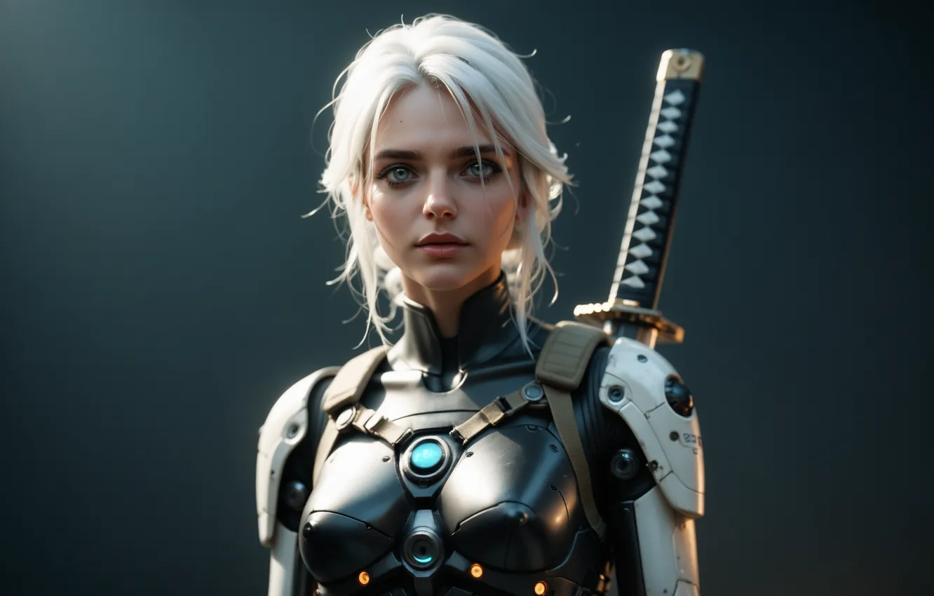 Wallpaper wallpaper, picture, Cyberpunk, Ciri, Other games, Witcher3 ...