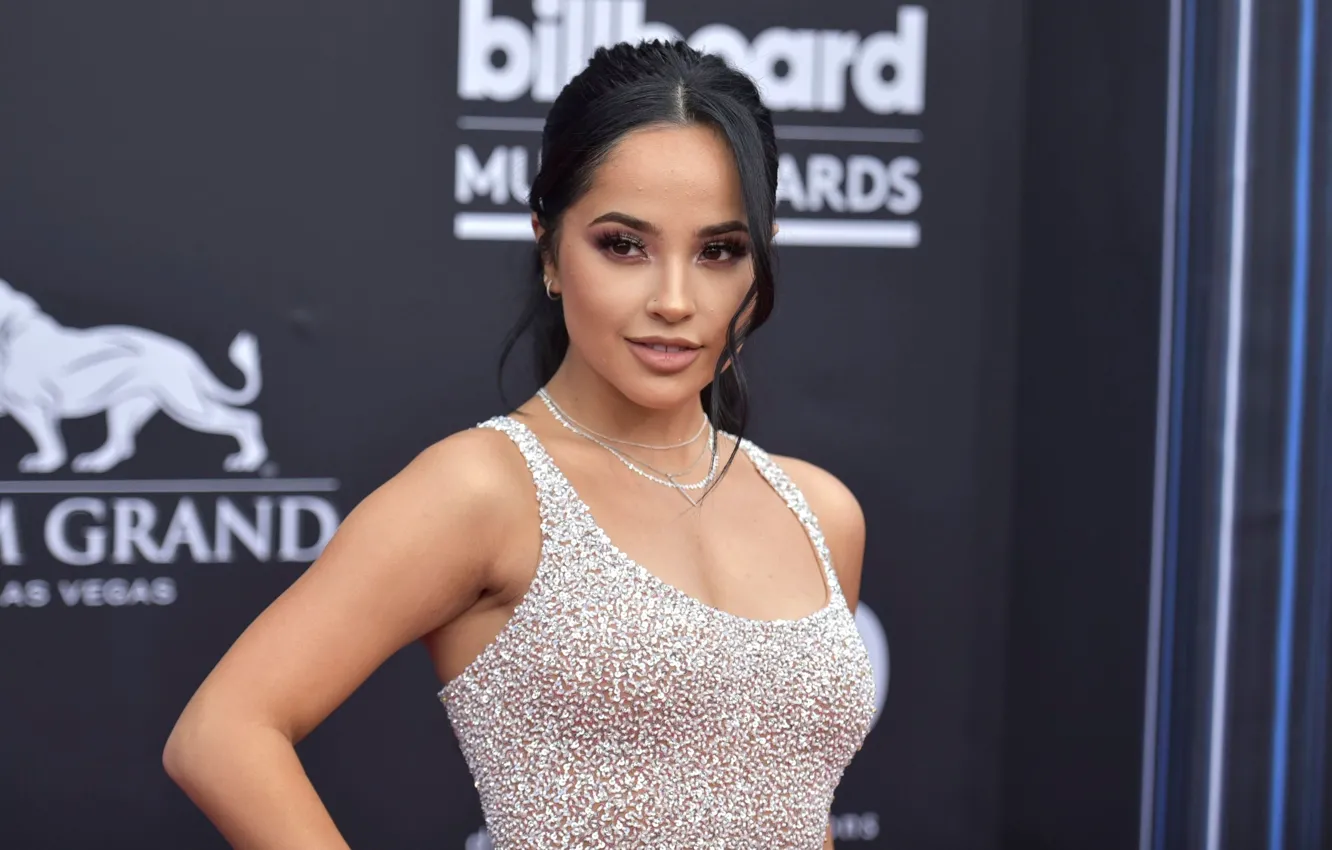 Wallpaper decoration, brunette, singer, beautiful girl, evening dress ...