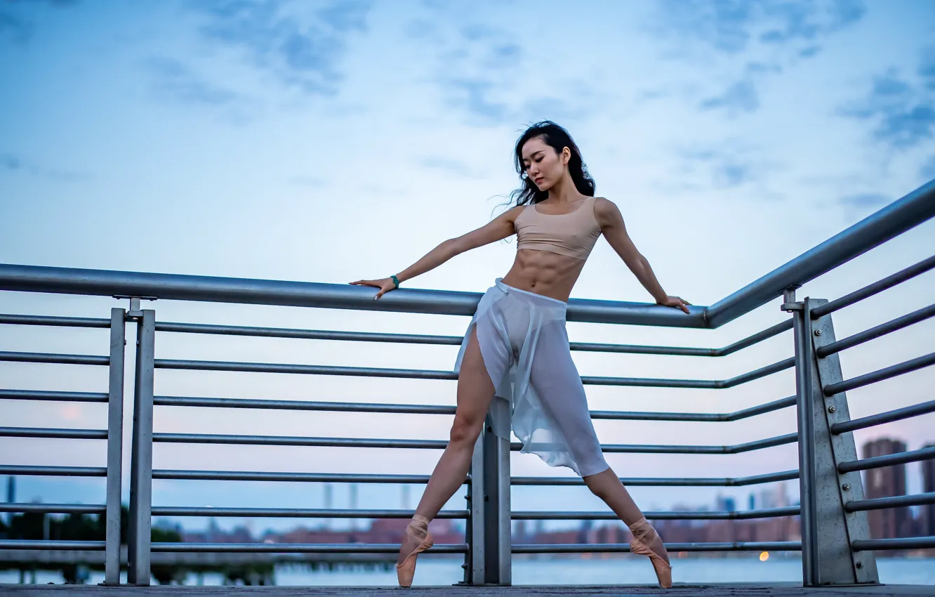 Wallpaper girl, pose, Fangqi for mobile and desktop, section девушки, resolution 5120x3414 ...