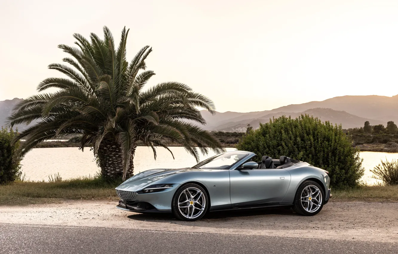 Wallpaper Ferrari, elegance, Roma, Ferrari Roma Spider for mobile and ...