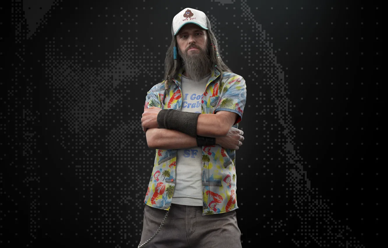 Wallpaper Ubisoft, Game, T-Bone, Watch Dogs 2, DedSec, T-Bone for ...