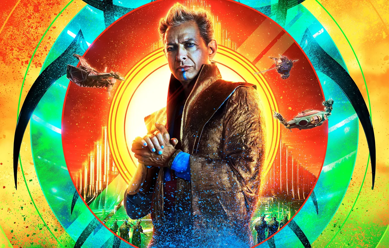 Wallpaper poster, Jeff Goldblum, Thor: Ragnarok, Thor: Ragnarok, Jeff ...