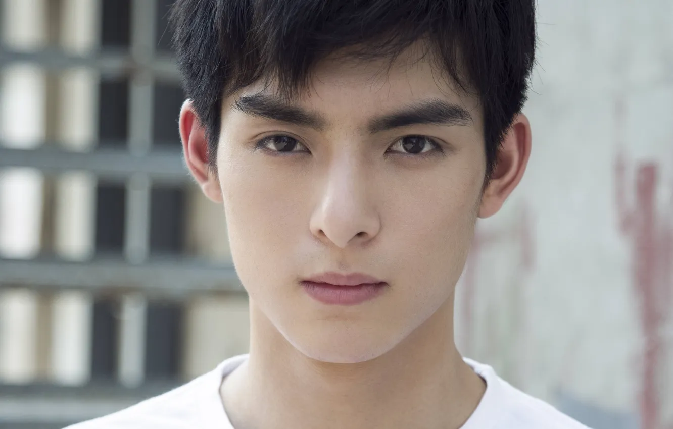 Wallpaper face, portrait, China, actor, guy, Wang Hao Xuan, Wang Hao ...