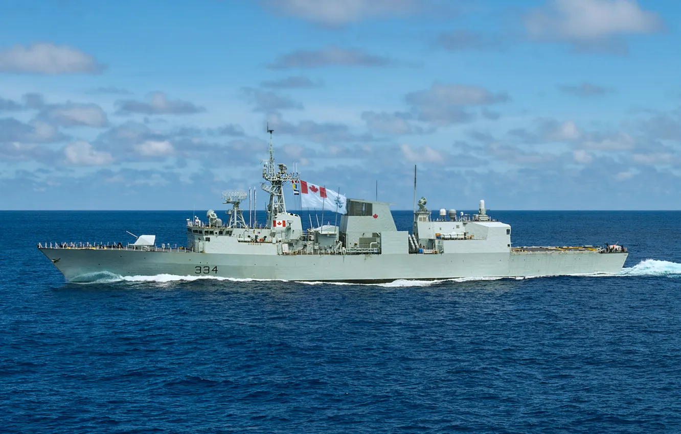 Wallpaper Canada, frigate, Royal Navy, HMCS Regina for mobile and ...