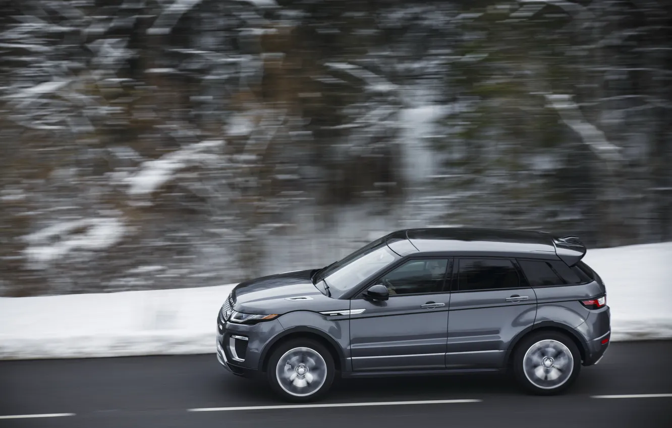 Wallpaper SUV, Land Rover, Range Rover, car, side view, in motion ...
