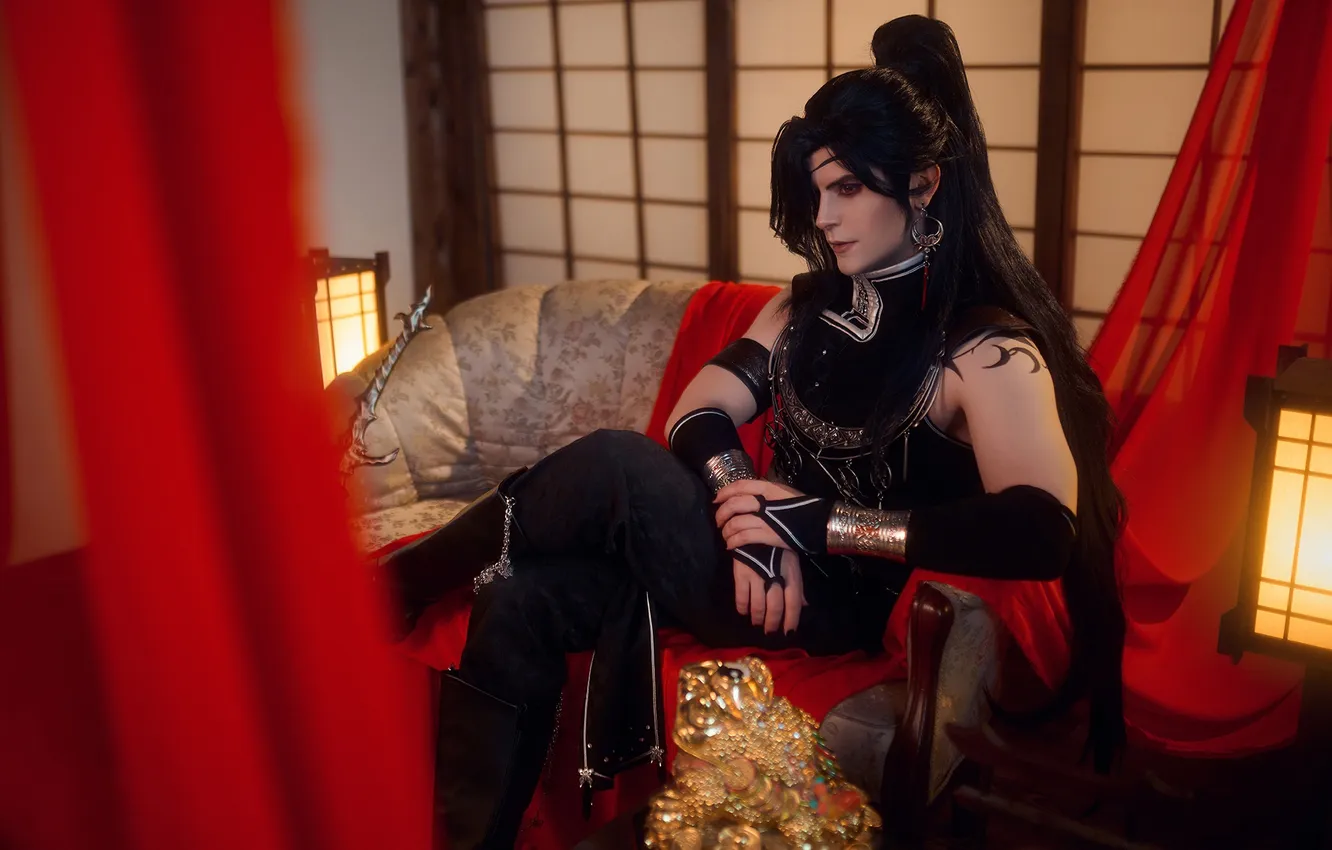 Wallpaper guy, cosplay, cosplay, The Blessing of the Celestials, Tian ...
