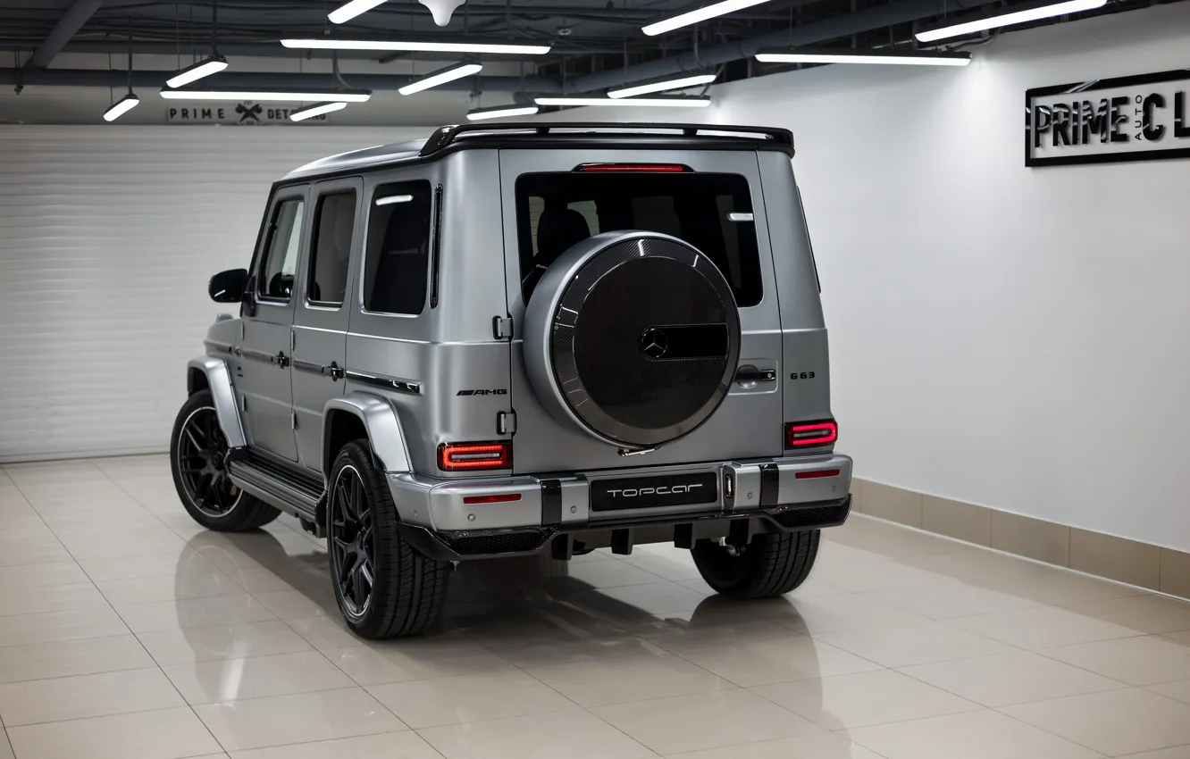 Wallpaper Mercedes-Benz, rear view, AMG, G-Class, Gelandewagen, Ball ...