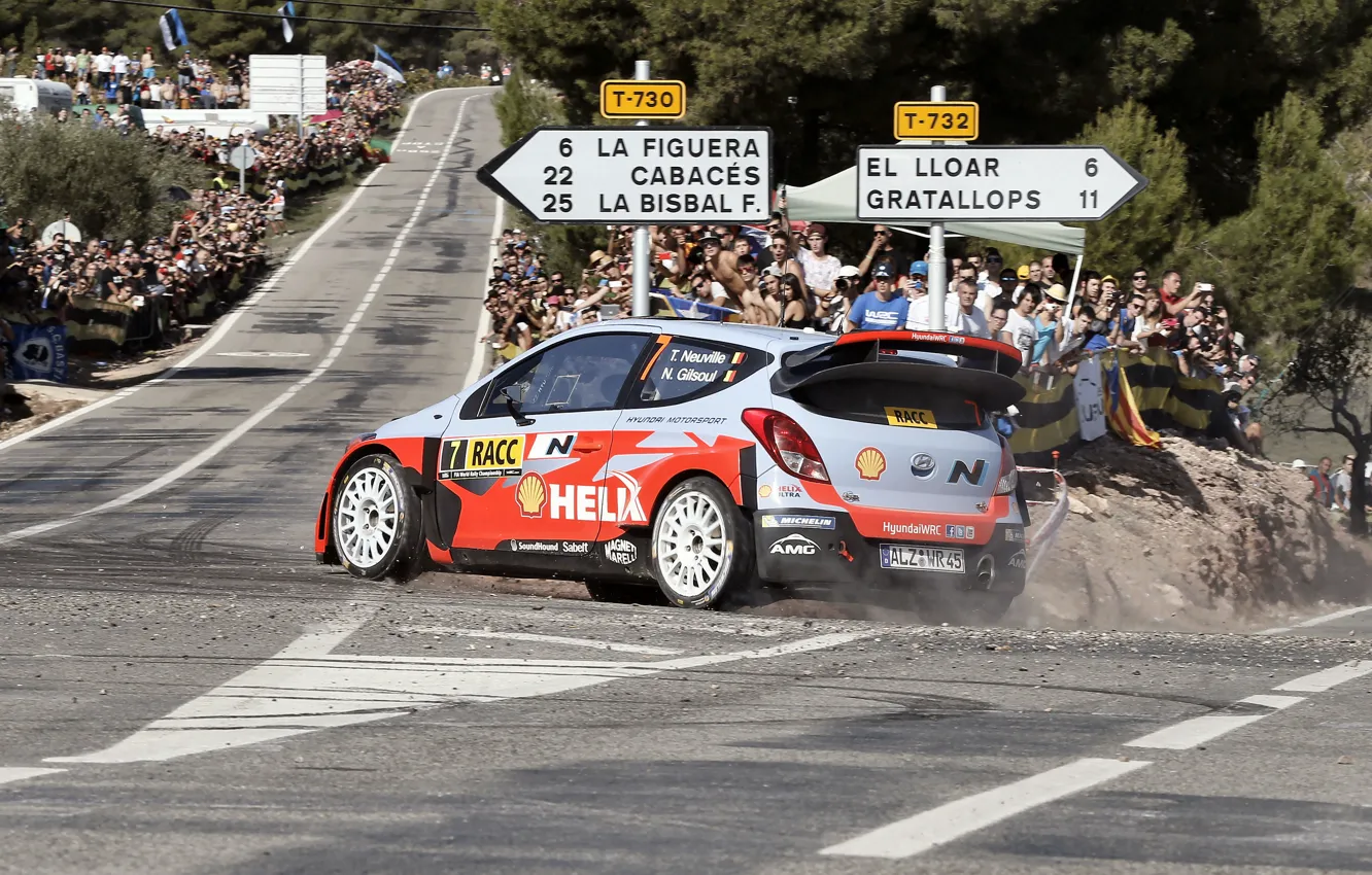Wallpaper Hyundai, WRC, Rally, Rally, Spain, i20, 2014, Neuville for ...