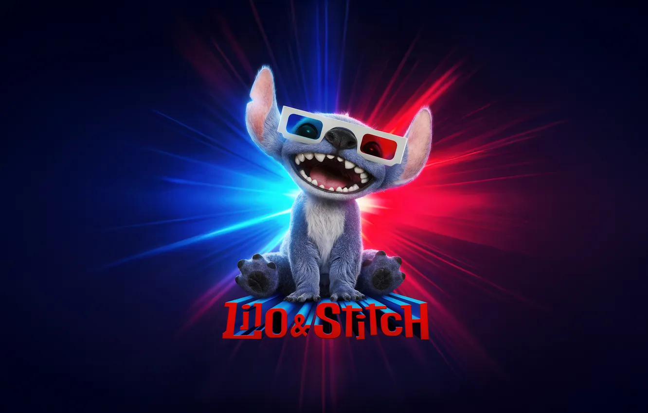 Wallpaper pose, the film, glasses, fur, poster, Lilo and Stitch, Lilo ...