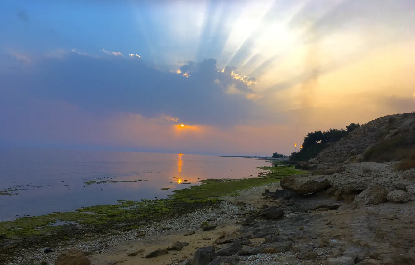 Wallpaper Clouds, IRAN, Sun, Sunrise, Sea, Landsape, Bushehr, mansour ...