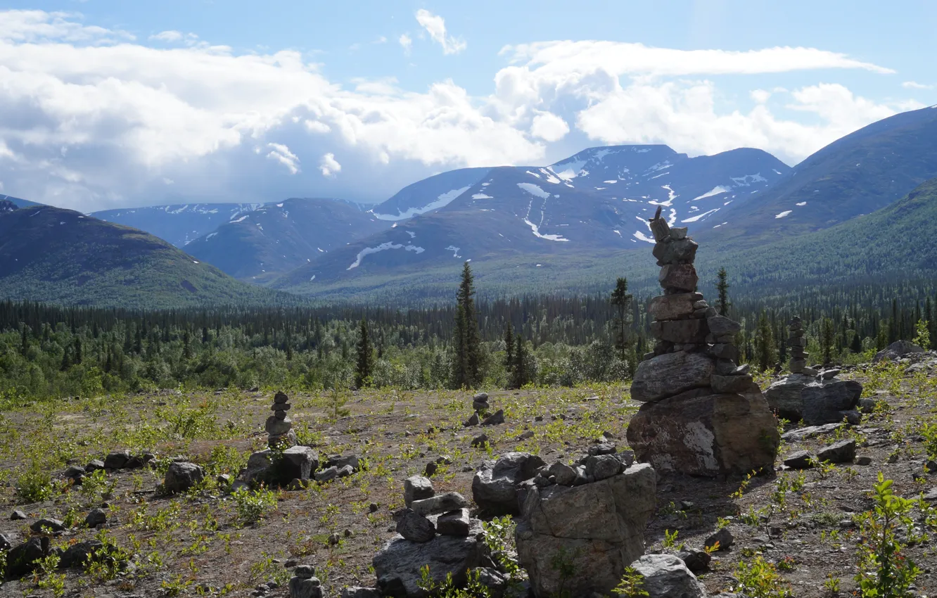 Wallpaper landscape, mountains, nature, landscape, mountains, Khibiny ...