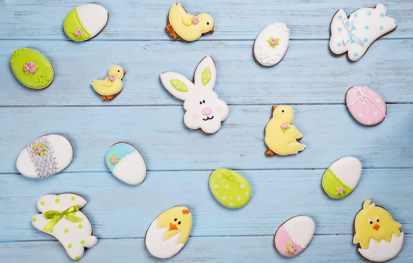 Wallpaper holiday, cookies, Easter, figures, cookies, Myfoodie for ...