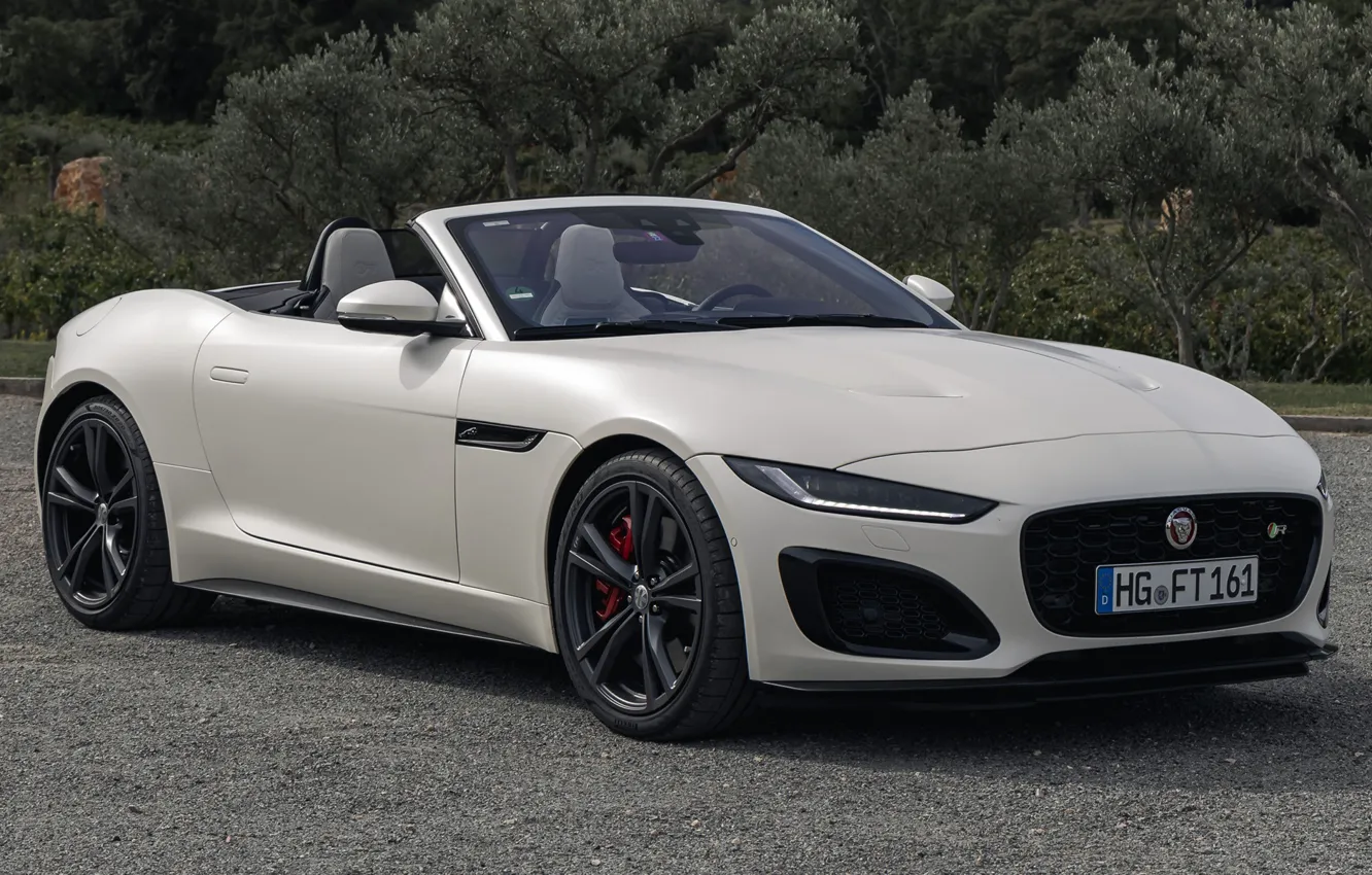 Wallpaper Jaguar, Jaguar, convertible, Convertible, 2022, Jaguar F-Type ...