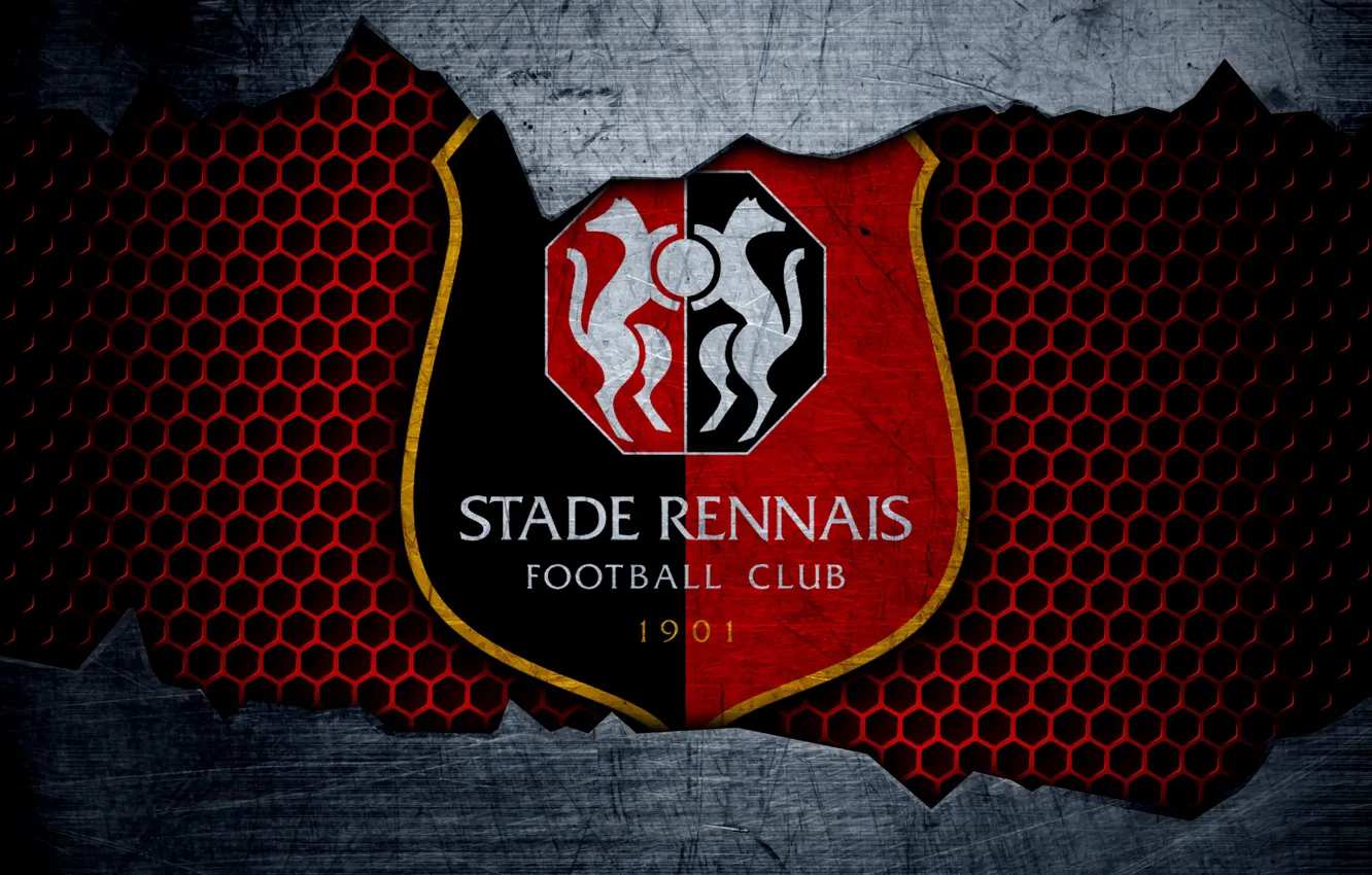 Wallpaper wallpaper, sport, logo, football, Rennes images for desktop ...