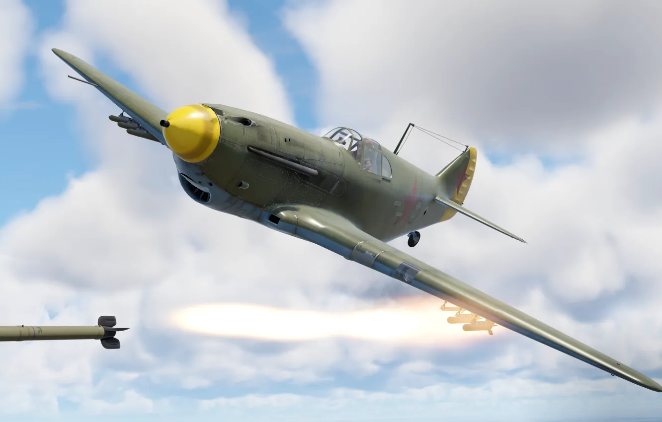 Wallpaper USSR, Frontline fighter, Semyon Alekseevich Lavochkin, LaGG-3 ...