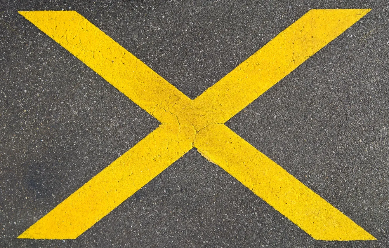 Wallpaper wallpaper, yellow, texture, street, asphalt, no parking for ...