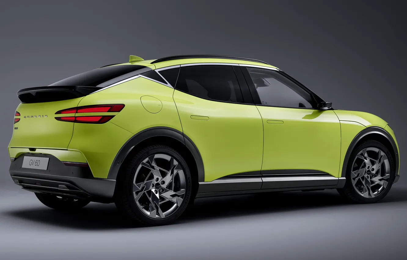 Wallpaper exterior, electric crossover, E-GMP, Genesis GV60 for mobile and desktop, section ...