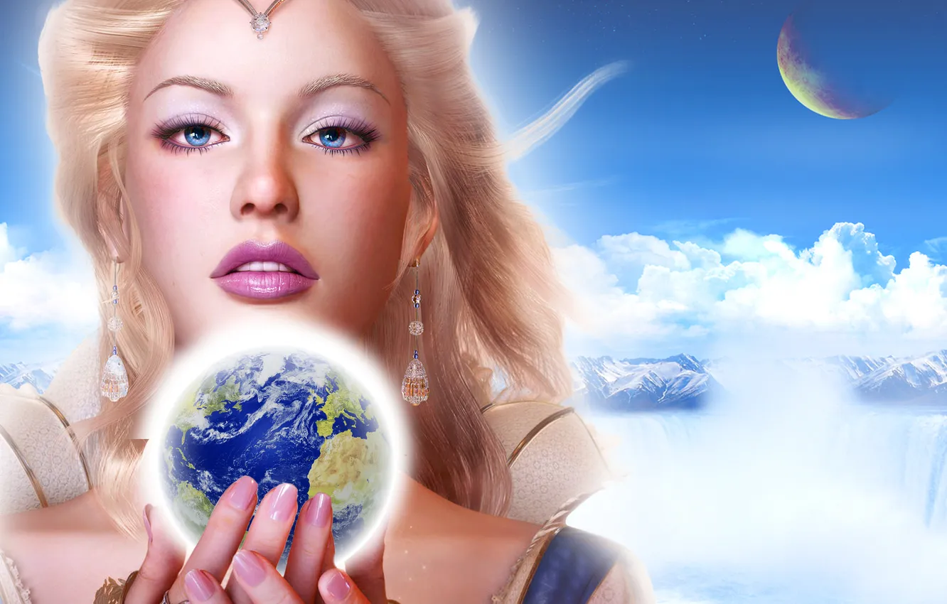 Wallpaper fantasy, art, another world, The higher race for mobile and ...