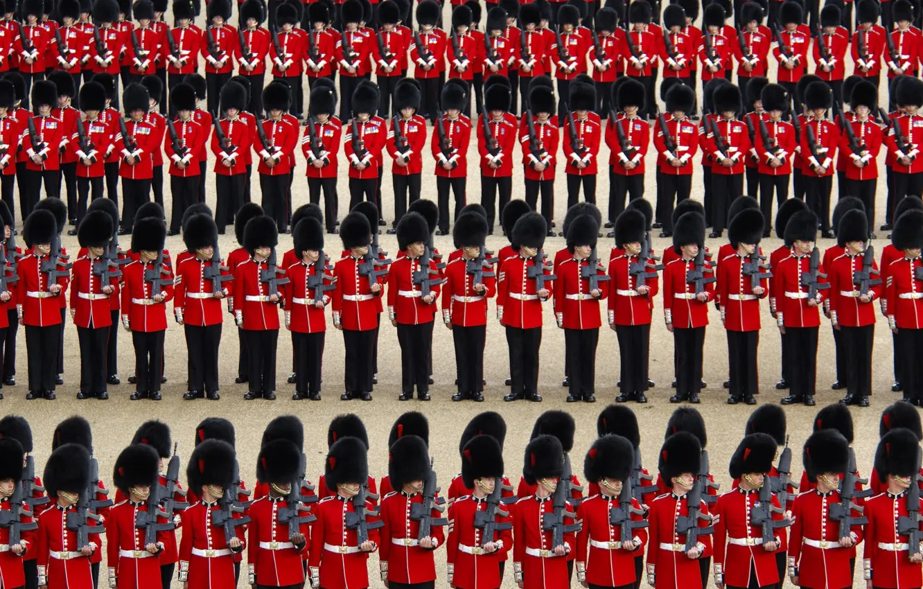 Wallpaper England, parade, military, review, Royal guard for mobile and ...