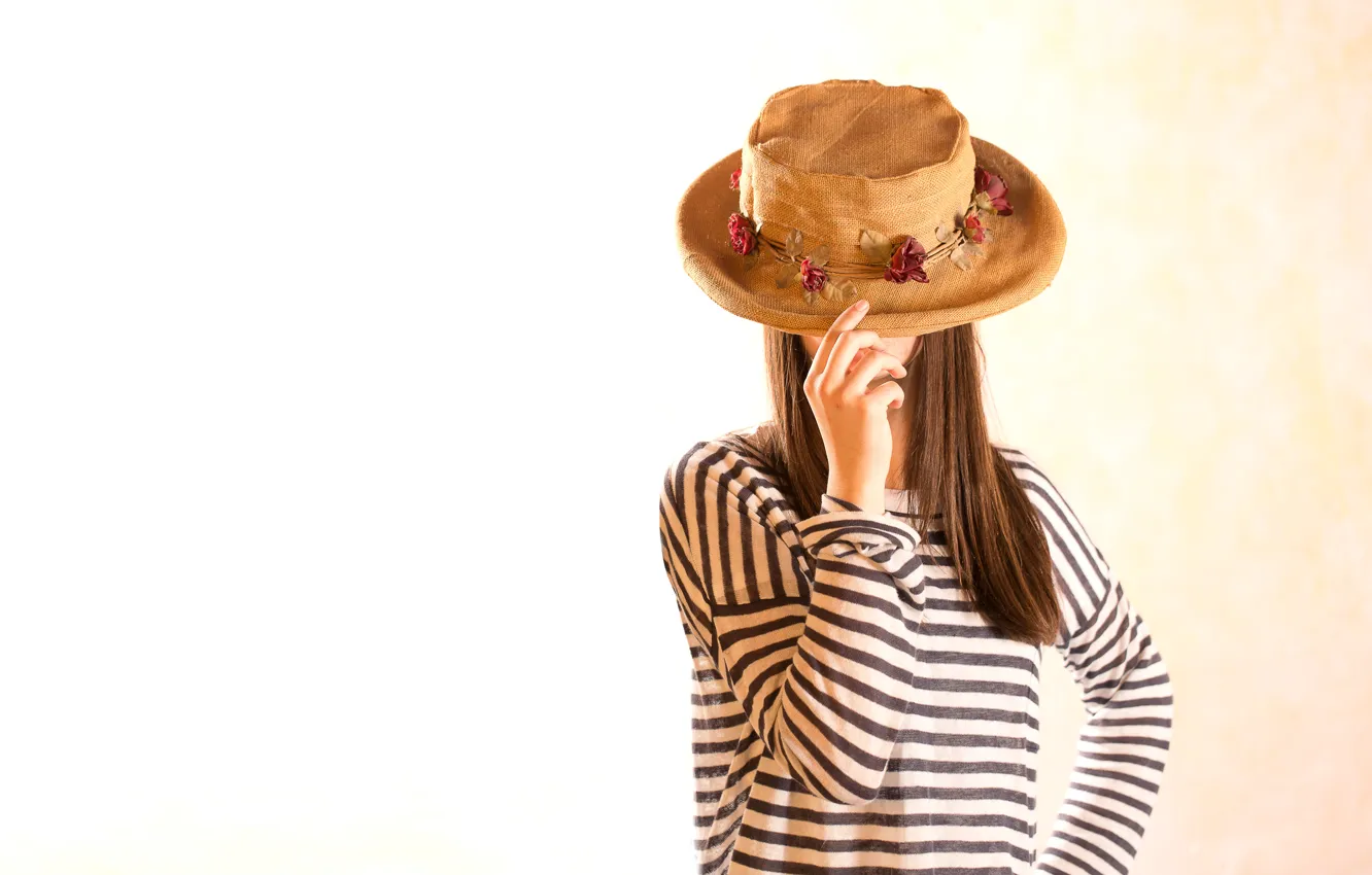 Wallpaper hat, model, hand, pose for mobile and desktop, section ...