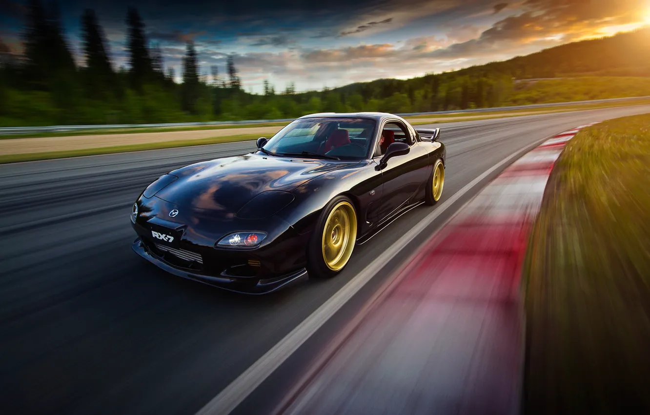 Wallpaper car, speed, mazda, rx7, rx-7 images for desktop, section ...