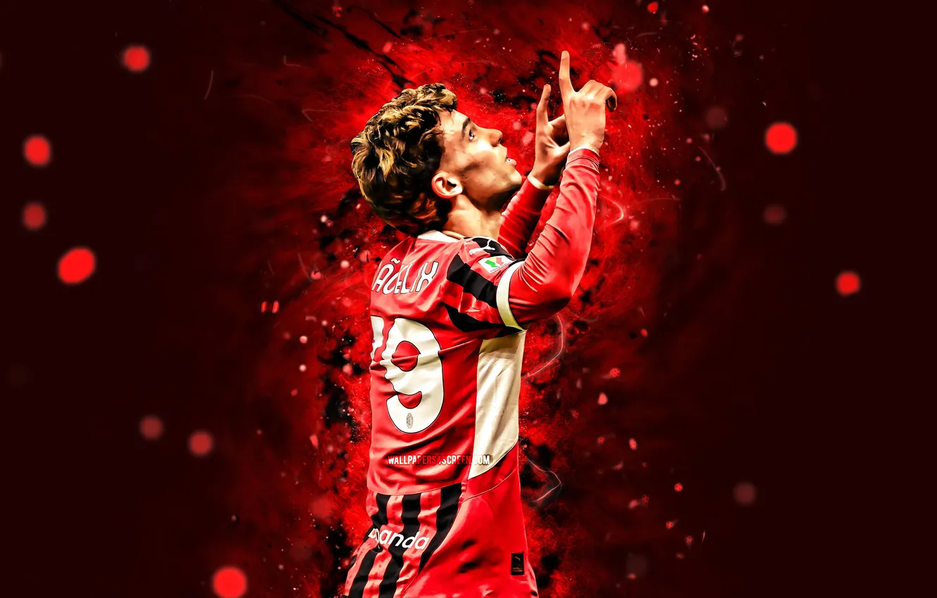 Wallpaper football, soccer, ac milan, Milan, Felix, Joao, Joao Felix ...