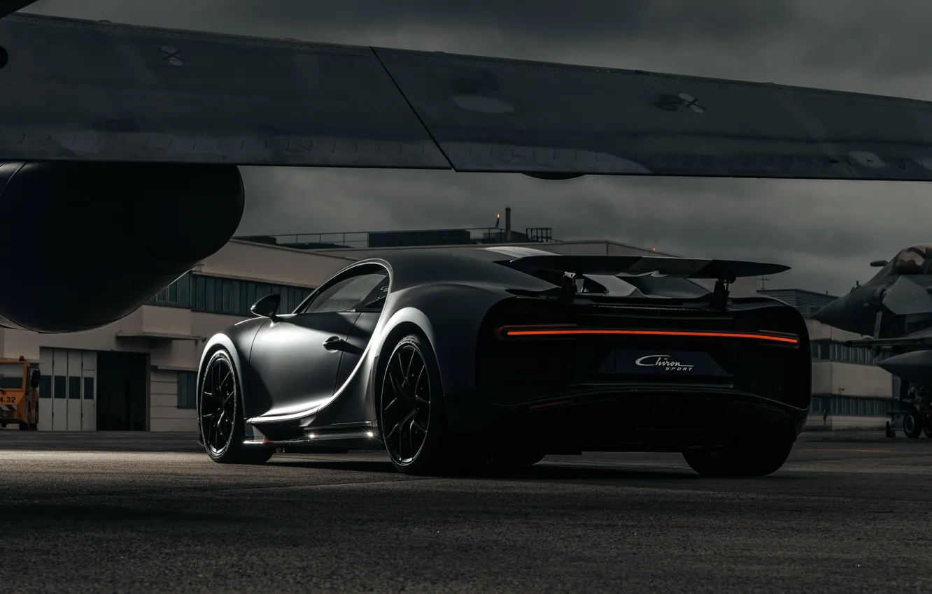 Wallpaper the plane, wing, Bugatti, Sport, The, Chiron, 2021, Legends ...