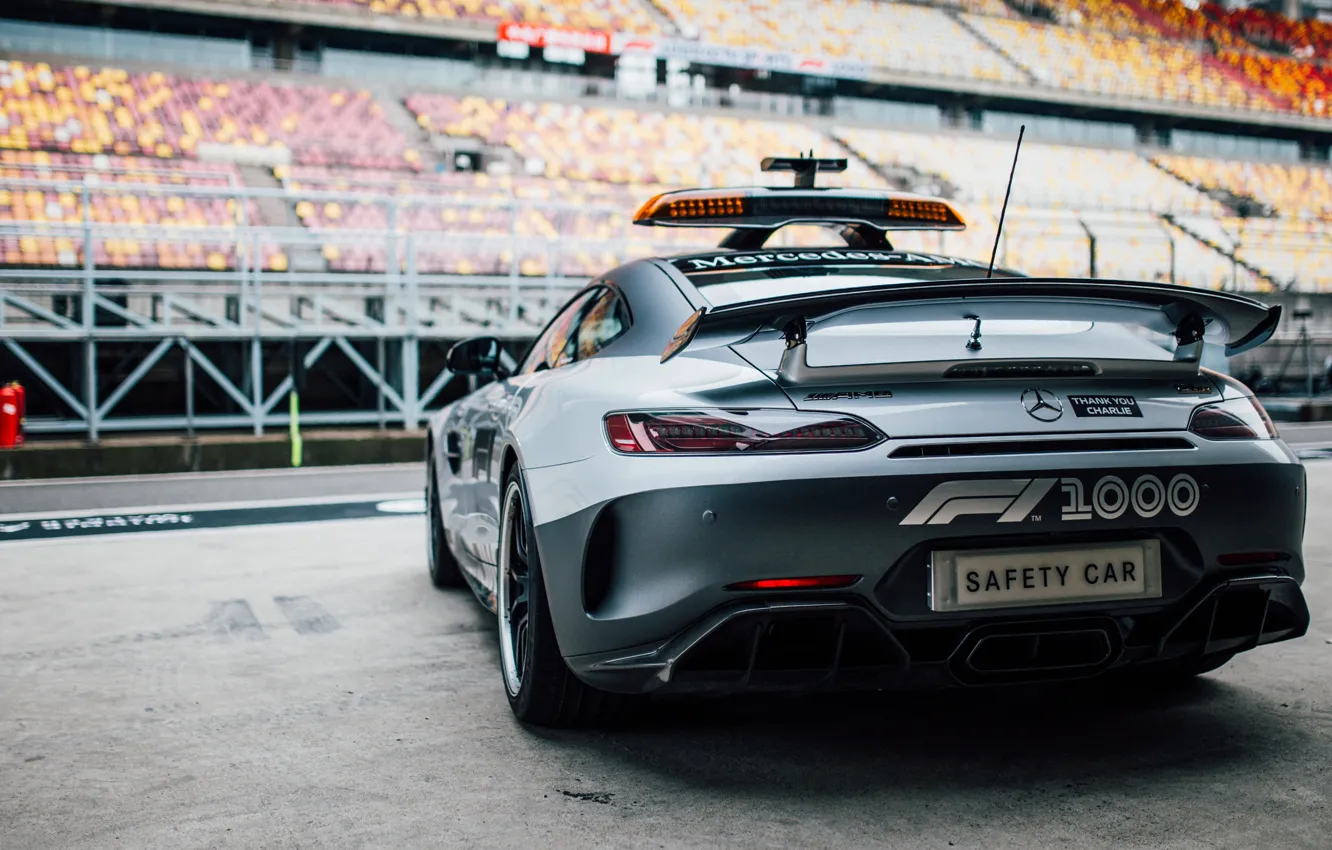 Wallpaper Mercedes-Benz, rear view, Formula 1, AMG, Safety Car, GT R ...