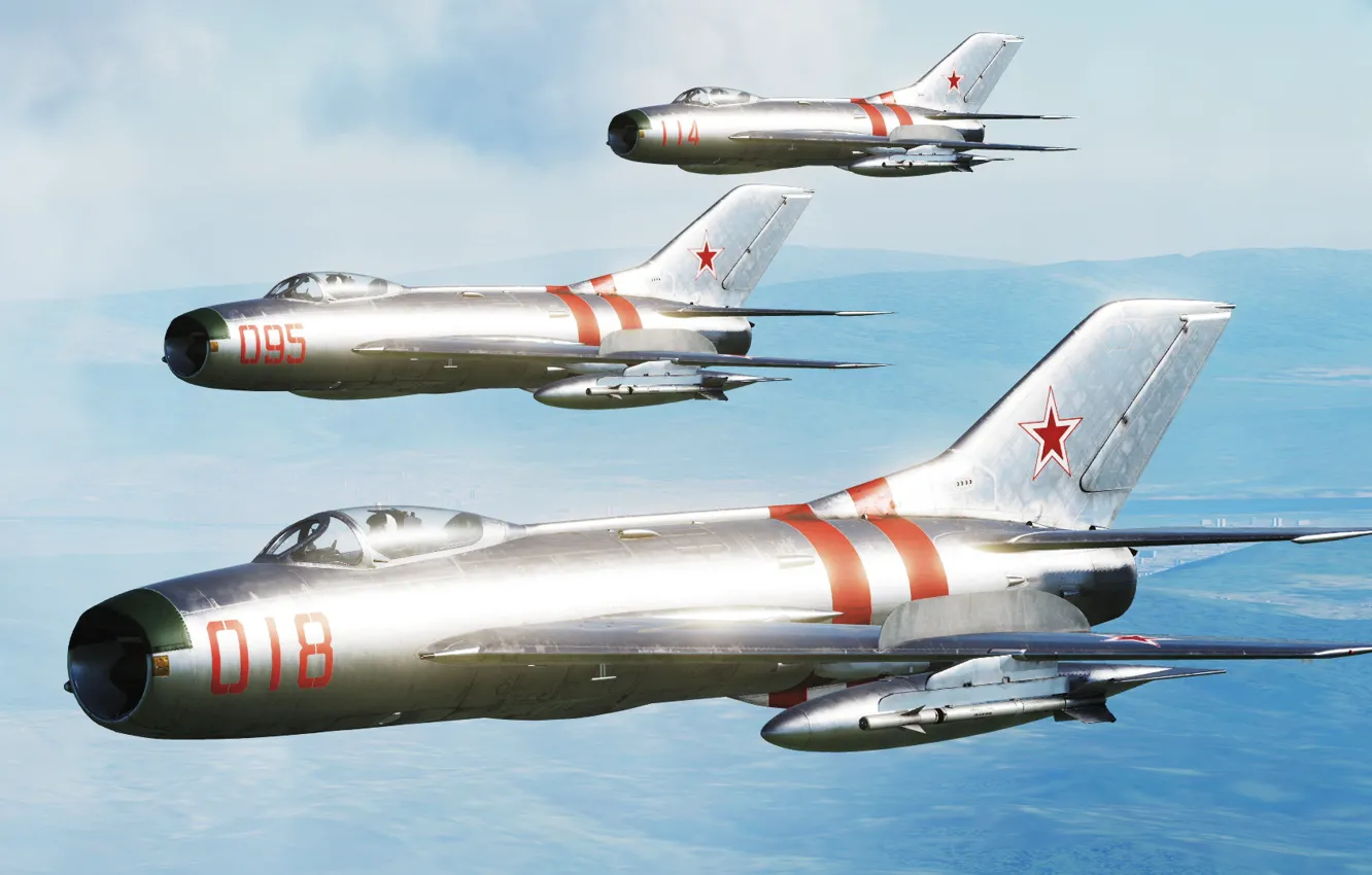 Wallpaper OKB MiG, Fighter-interceptor, MiG-19P for mobile and desktop ...
