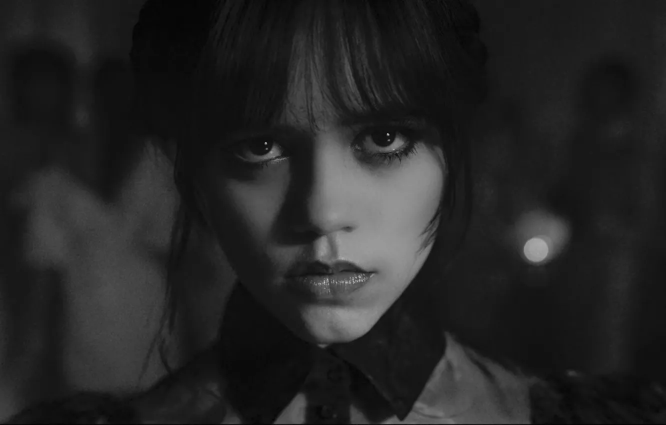Wallpaper Wednesday Addams, Addams, Wednesday, Jenna Ortega, Wednesday ...