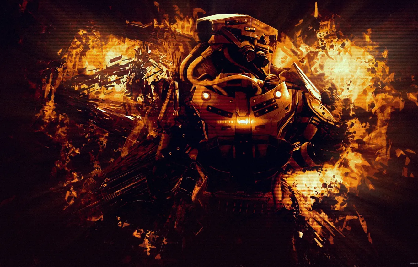 Wallpaper killzone, helghast, isa images for desktop, section игры ...