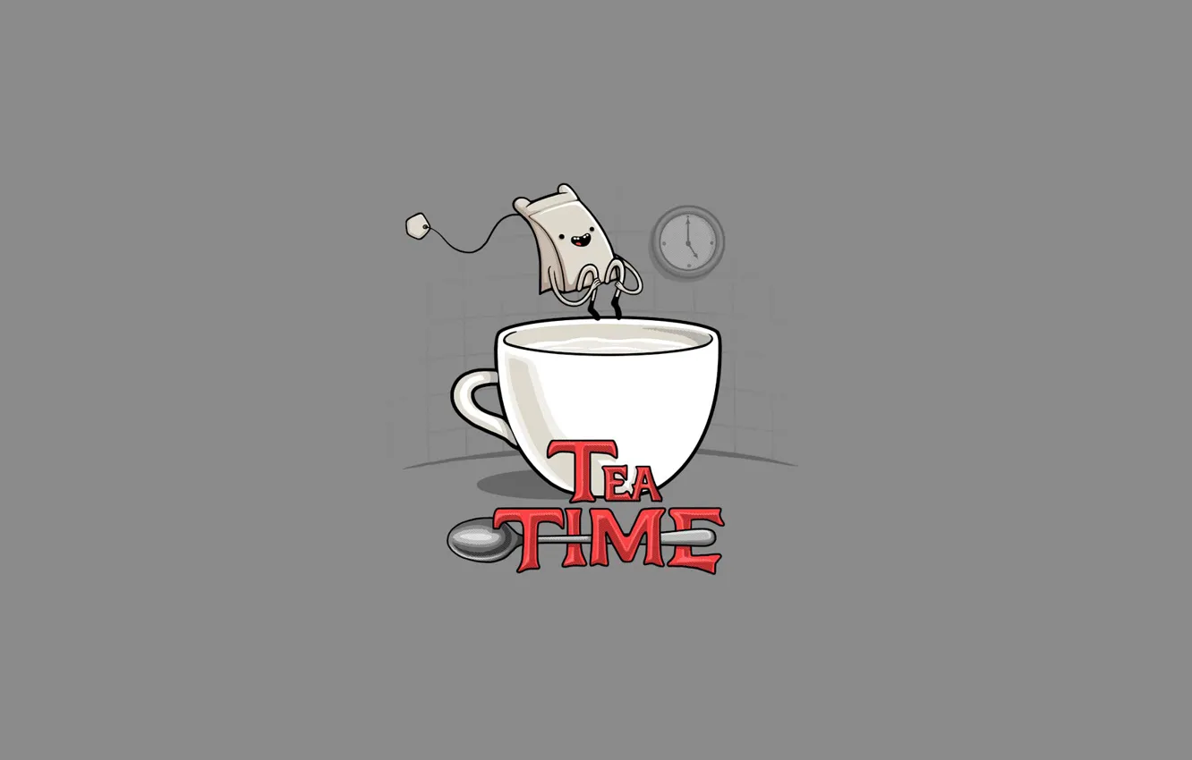 Wallpaper parody, bag, Adventure Time, Tea Time for mobile and desktop ...