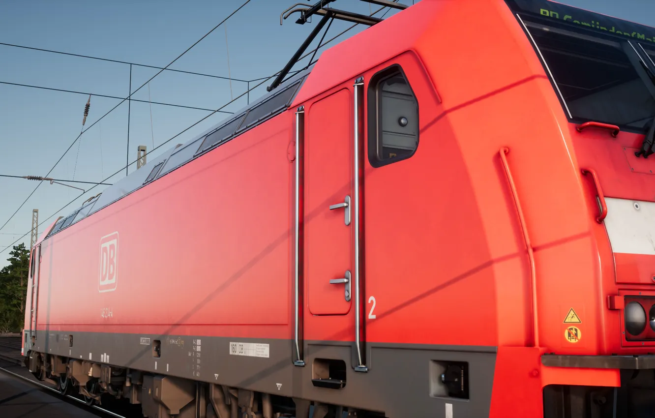 Wallpaper Germany, Locomotive, Train, Train, Russia, Bombardier ...