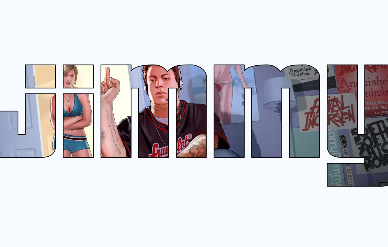 Wallpaper Jimi, GTA 5, GtaV, Grand theft auto, Gta5, Michael's son ...