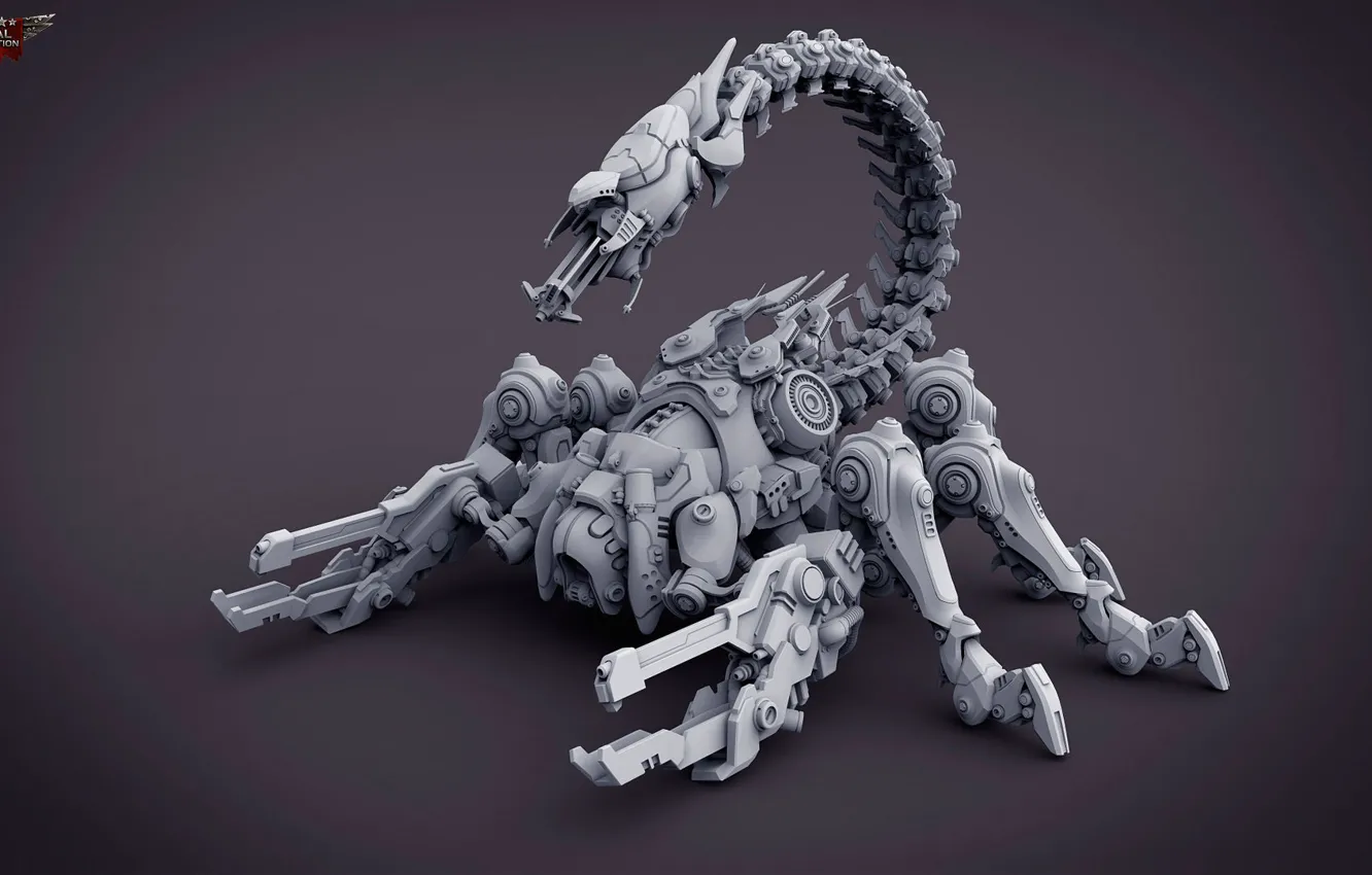 Wallpaper fiction, model, Scorpio, Arachnid, Alex Vasin, Alexander ...