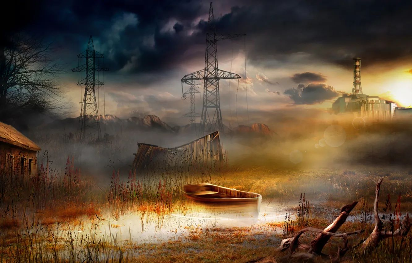 Wallpaper swamp, Stalker, Stalker images for desktop, section игры ...